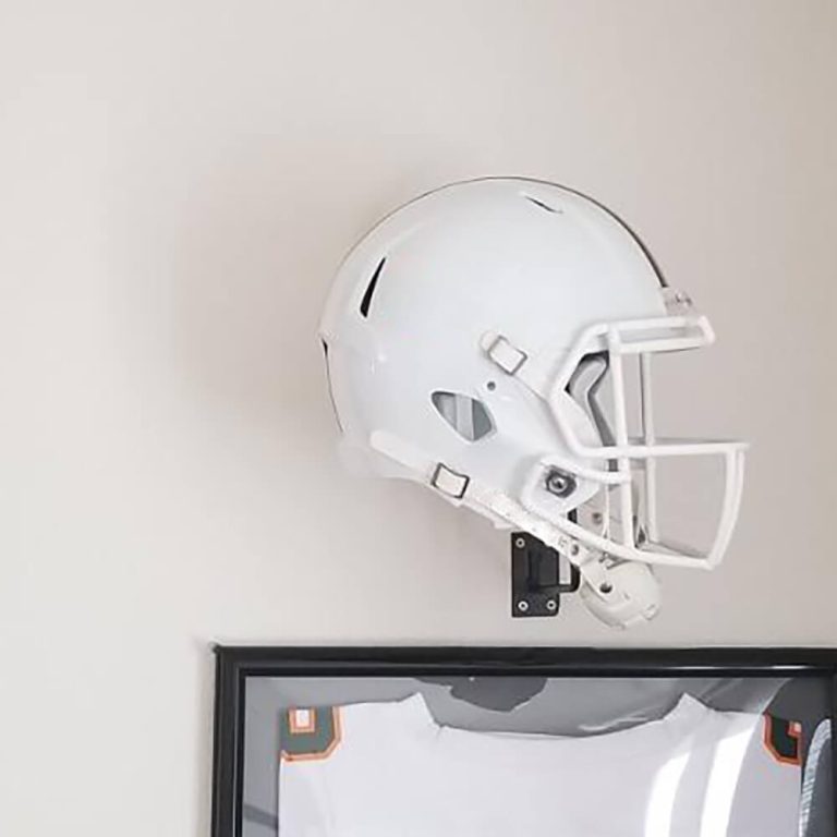 Wall Mounted Motorcycle Helmet Holder - Hat Rack Store